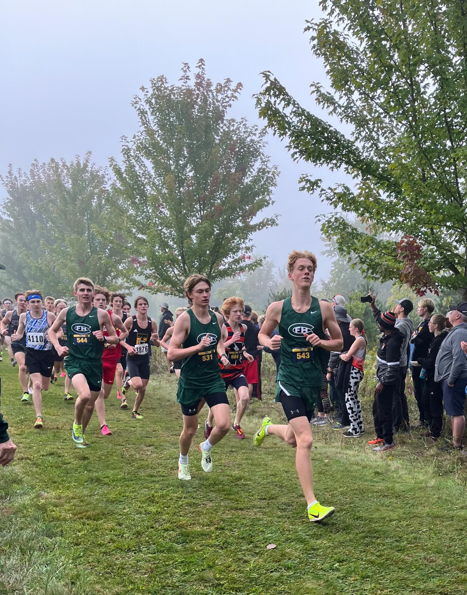 FHC cross country fights for top ten finishes on both sides at the ...